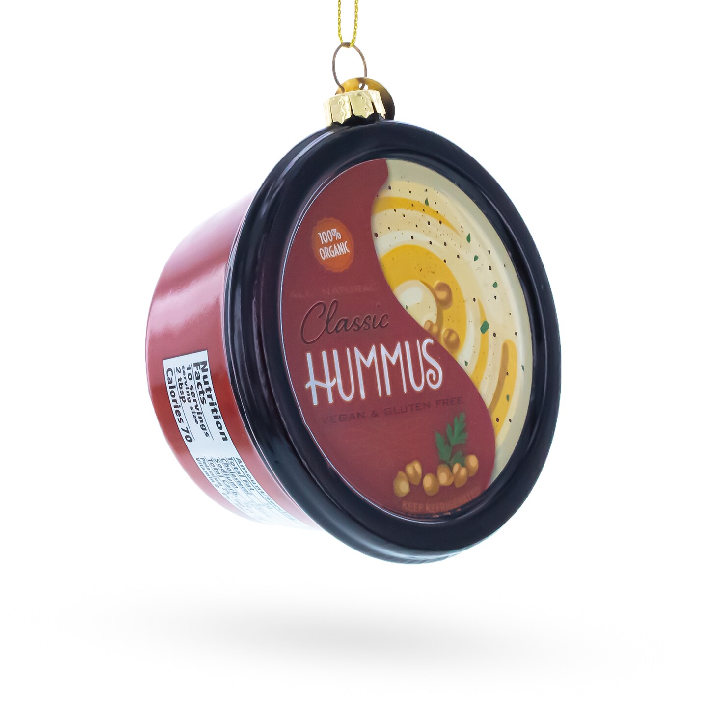 Hummus Blown Glass Christmas Ornament | Michaels