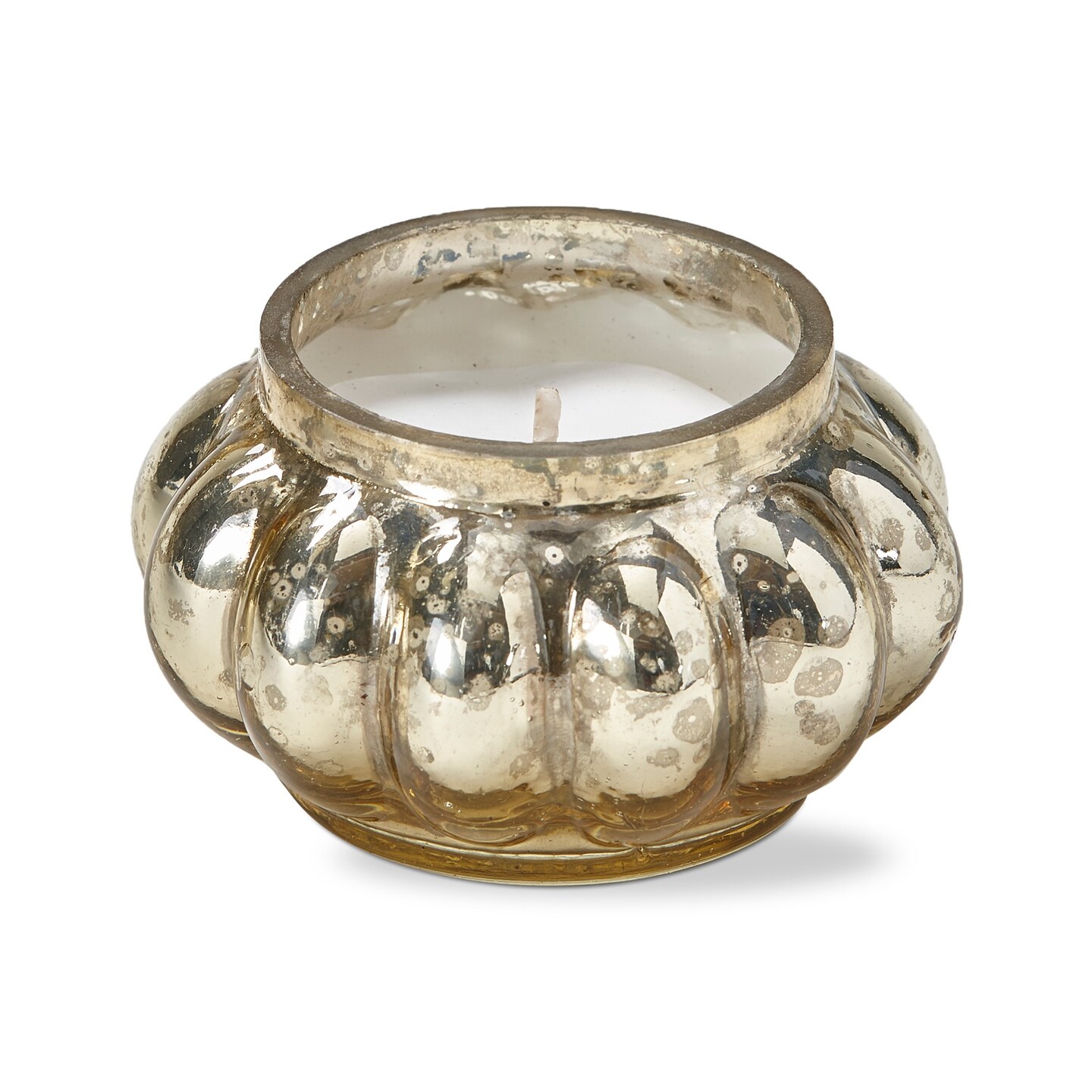 Reflection Filled Candle Antique Gold | Michaels