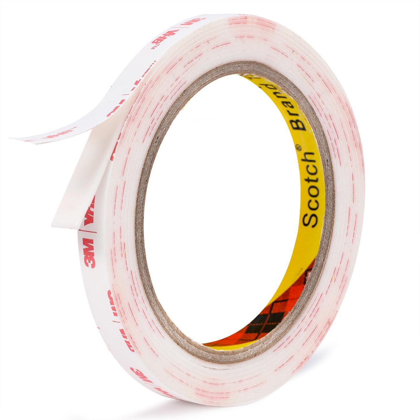 Double Sided Tape 0.39in X 9.85ft，Heavy Duty Removable Mounting Tape ...
