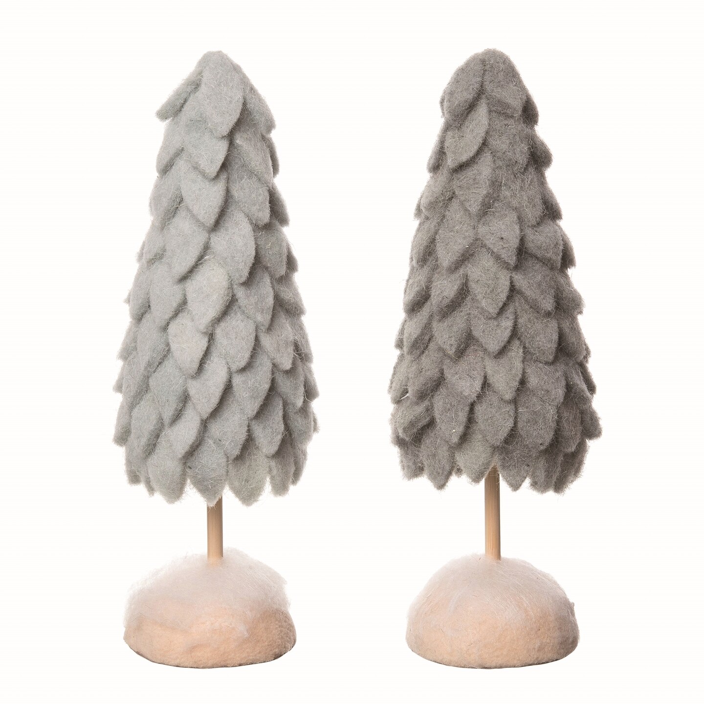 Large Felt Layered Tree Decor Set of Two Christmas Decor | Michaels