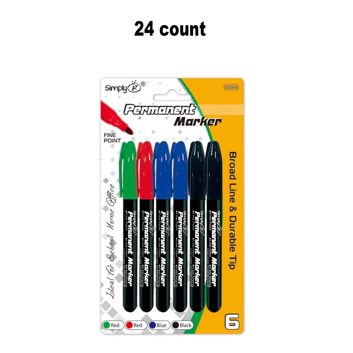 Fine Point Permanent Markers Assorted Colors for Precise Marking | Michaels