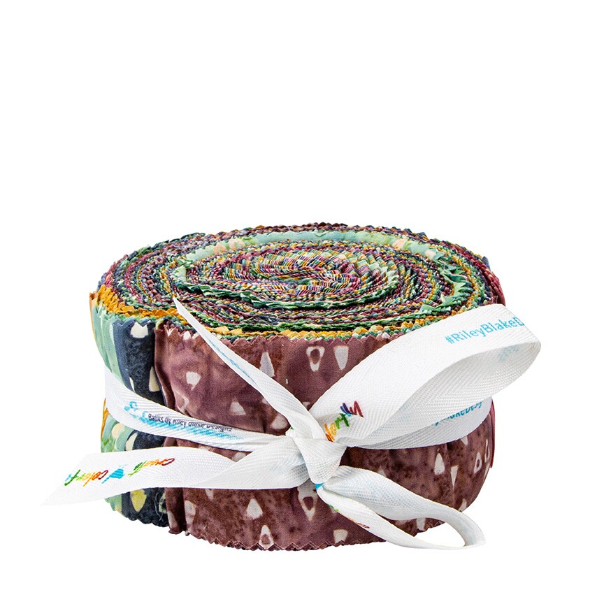 Expressions Batiks 2.5" Strip Roll (Jelly Roll / Rolie Polie) in ...