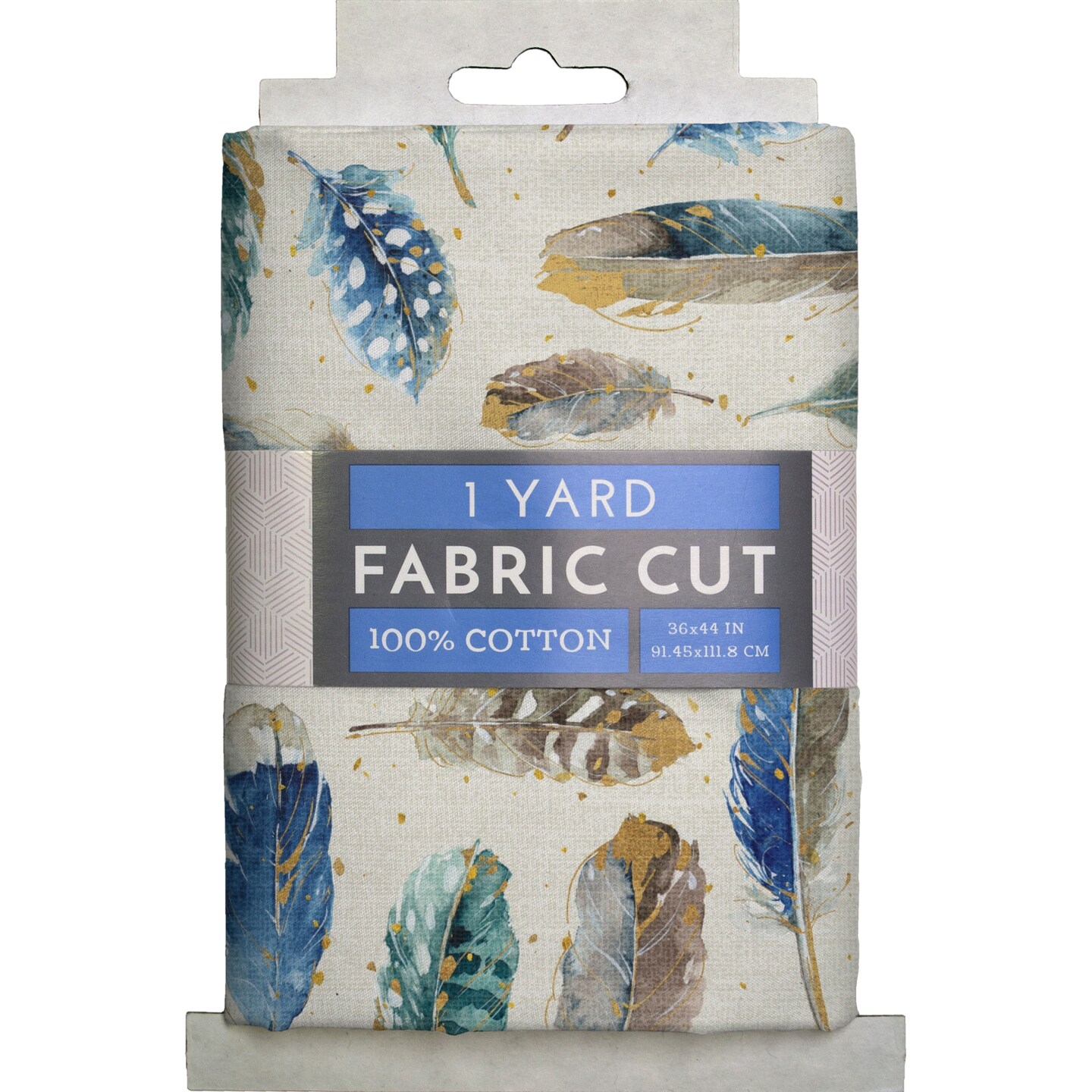 DAVID TEXTILES FEATHERS IVORY COTTON 1 YD CUT | Michaels