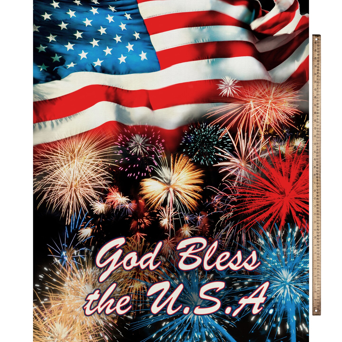 DAVID TEXTILES GOD BLESS THE USA PANEL 15 YD BOLT | Michaels