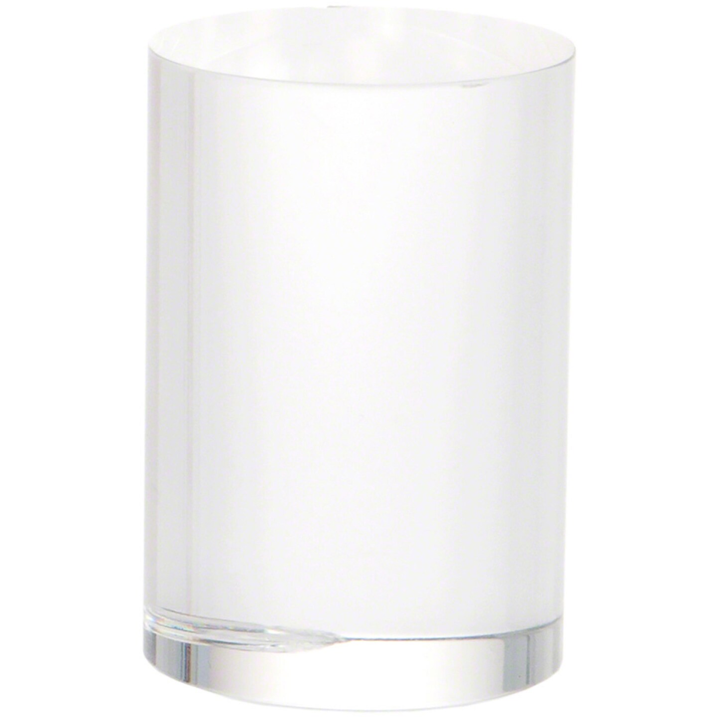 Plymor Clear Acrylic Solid Cylinder Round Display Riser, 3" H x 2" W ...