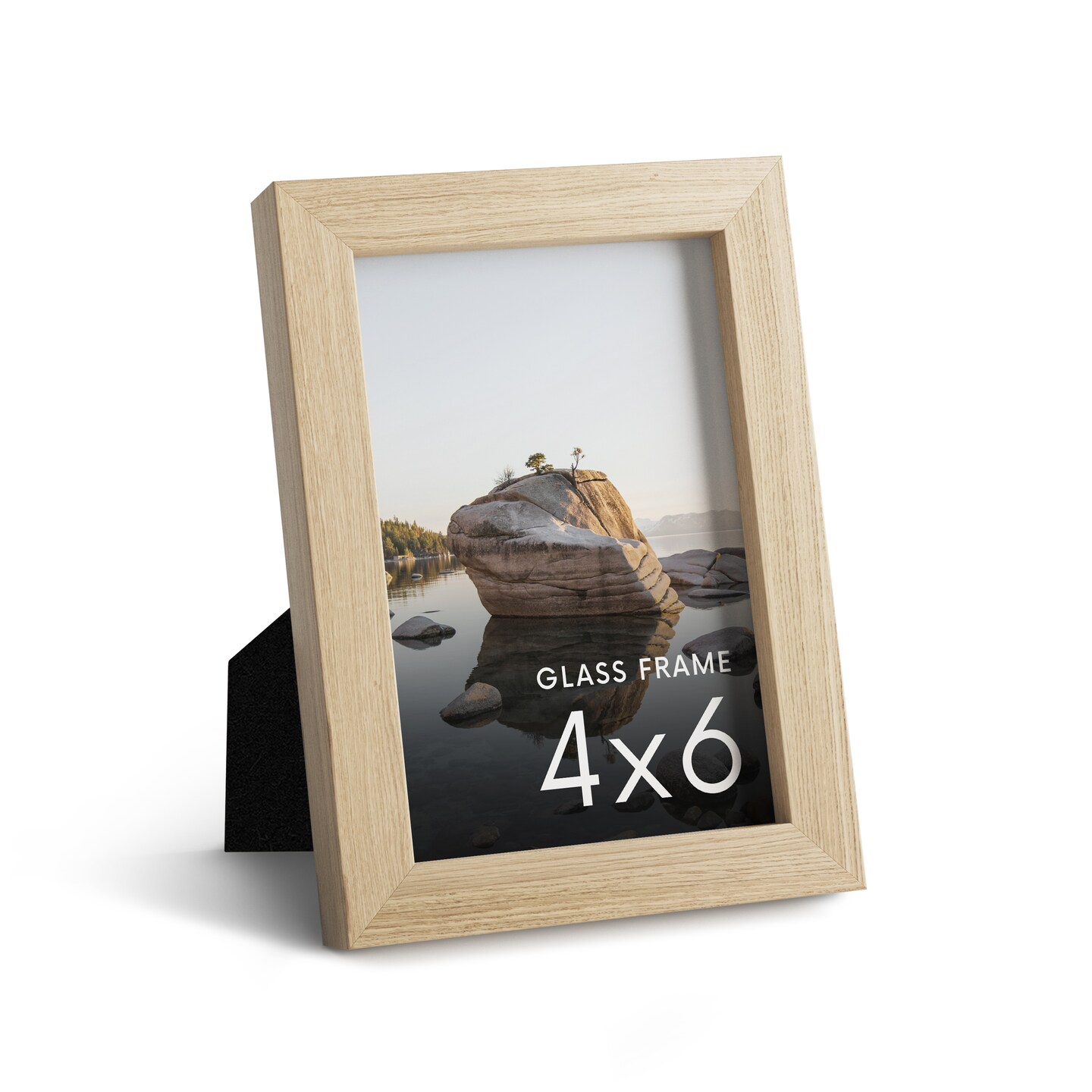 Haus and Hues Oak Wood Picture Frames Matted with Real Glass | Michaels