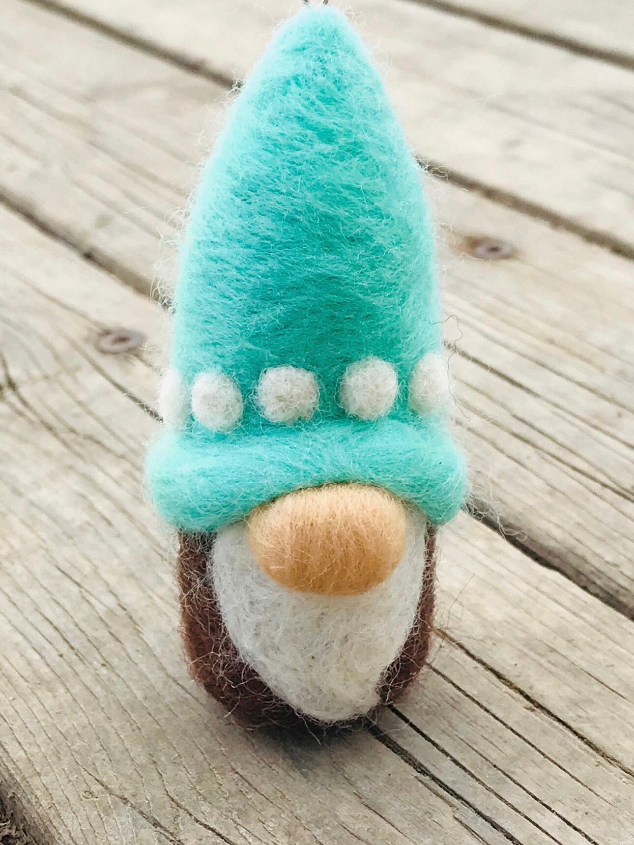 Easy Gnome Needle Felting Kit for all levels, with Full Color Booklet ...