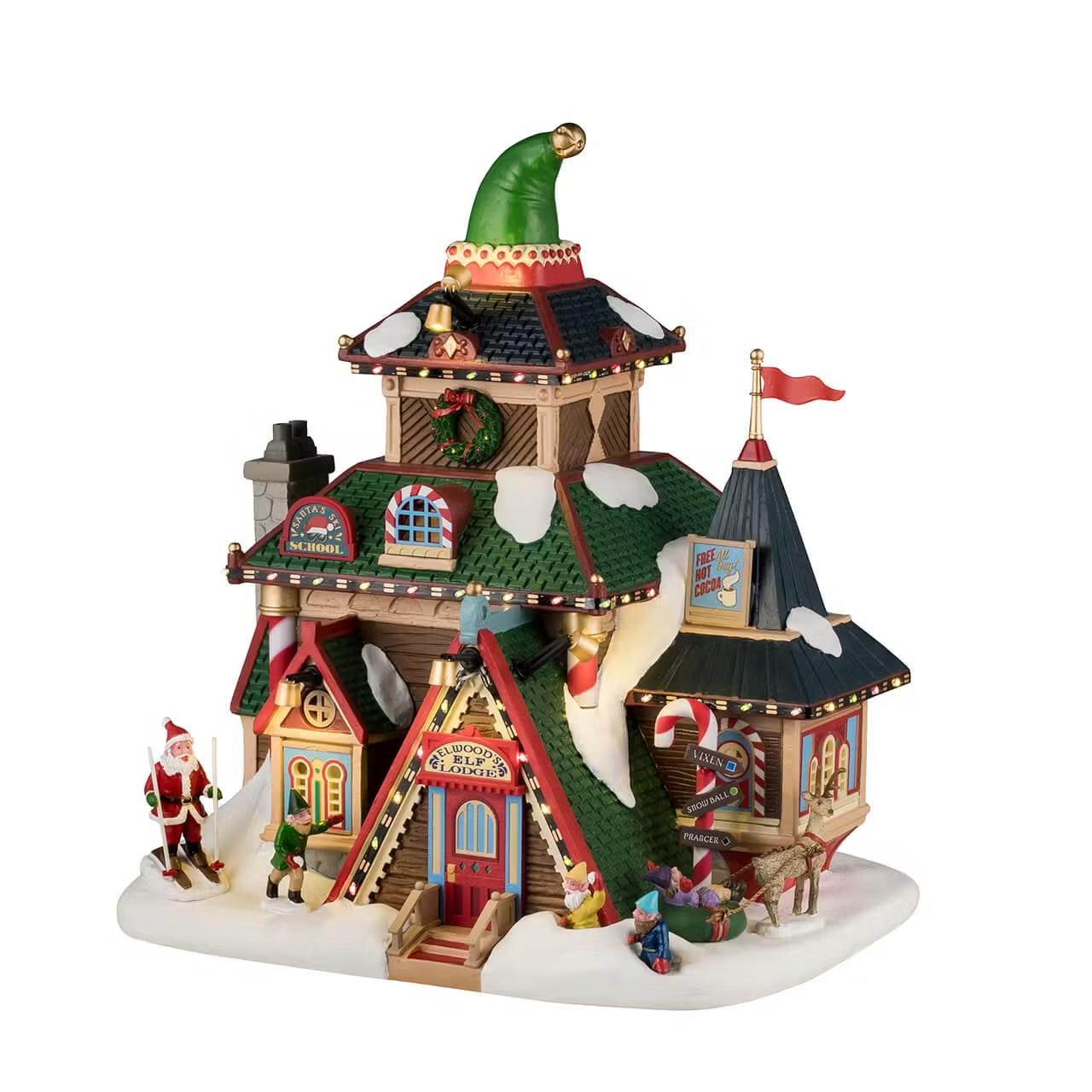 Lemax Santa's Wonderland Village: Elwood's Elf Lodge | Michaels