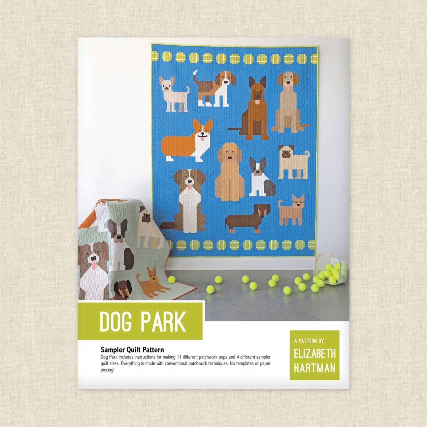 Dog Park (eh 076) | Elizabeth Hartman | Sewing Pattern | Michaels