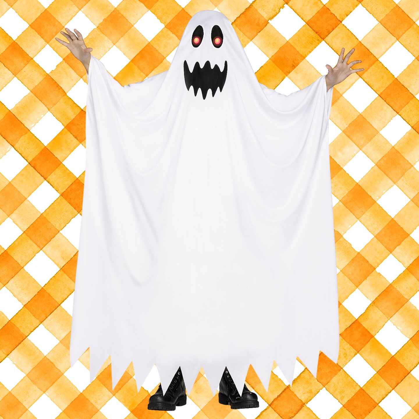 Childs Fade In Out Ghost Costume with Light Up Eyes | Michaels