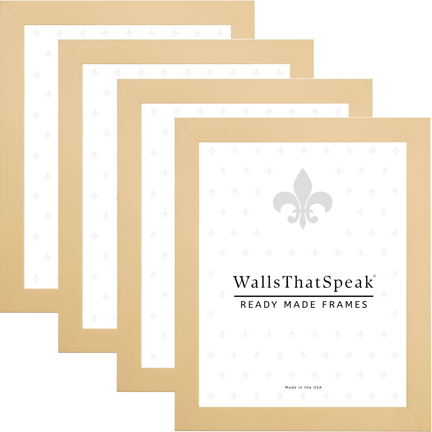 Confetti .875", Pastel Yellow Picture Frame by wallsthatspeak | Michaels