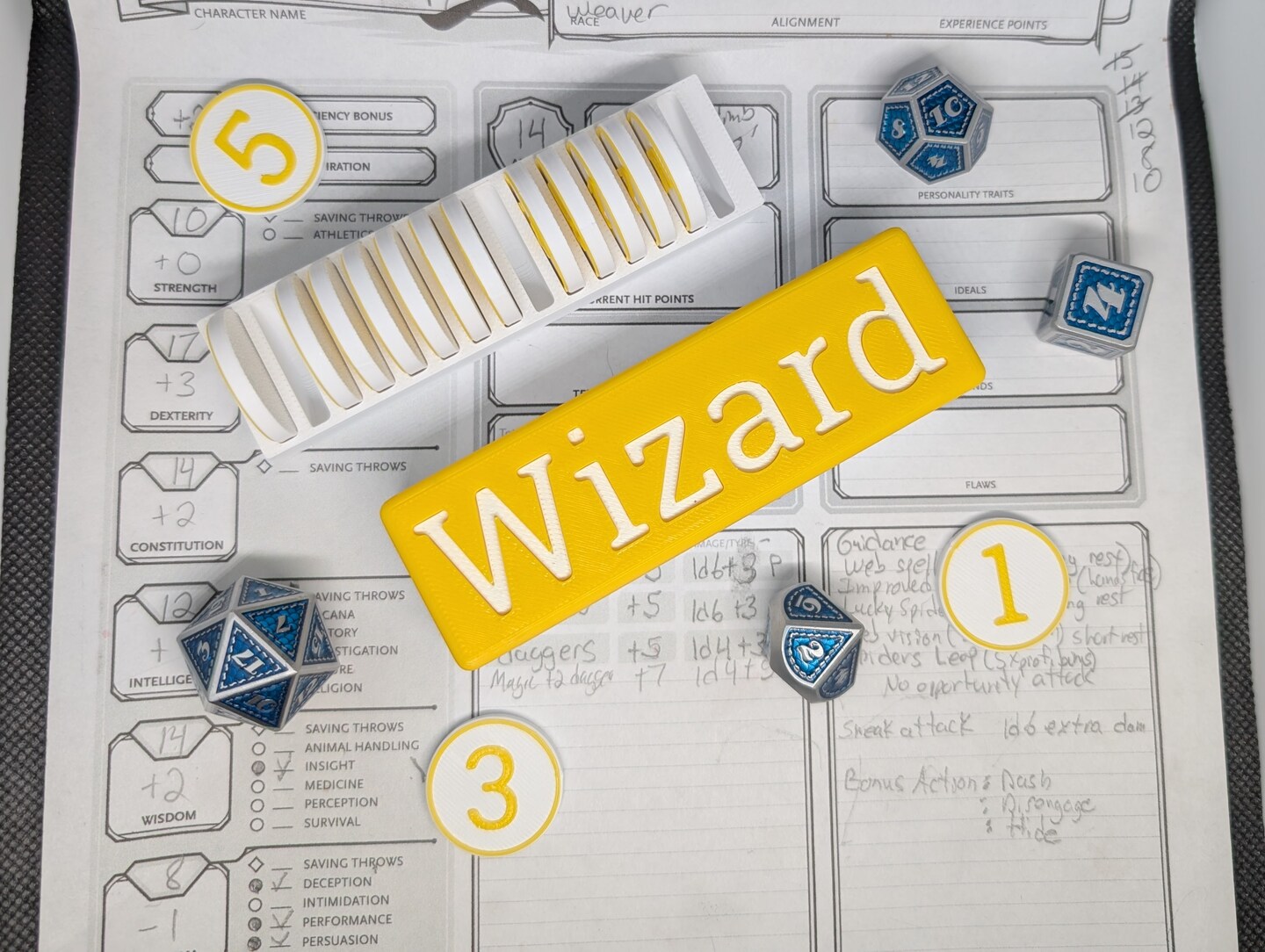 Wizard spell slot token set for DnD 5e. Includes every spell token ...