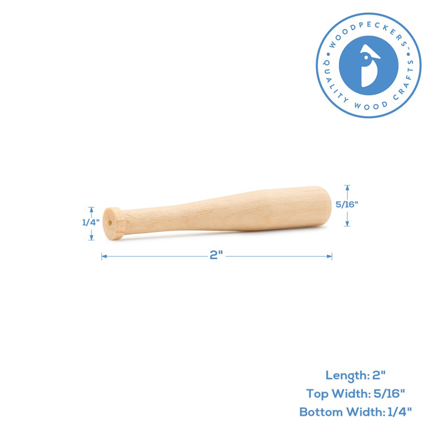 Wood Craft Bat, Multiple Sizes | Woodpeckers | Michaels