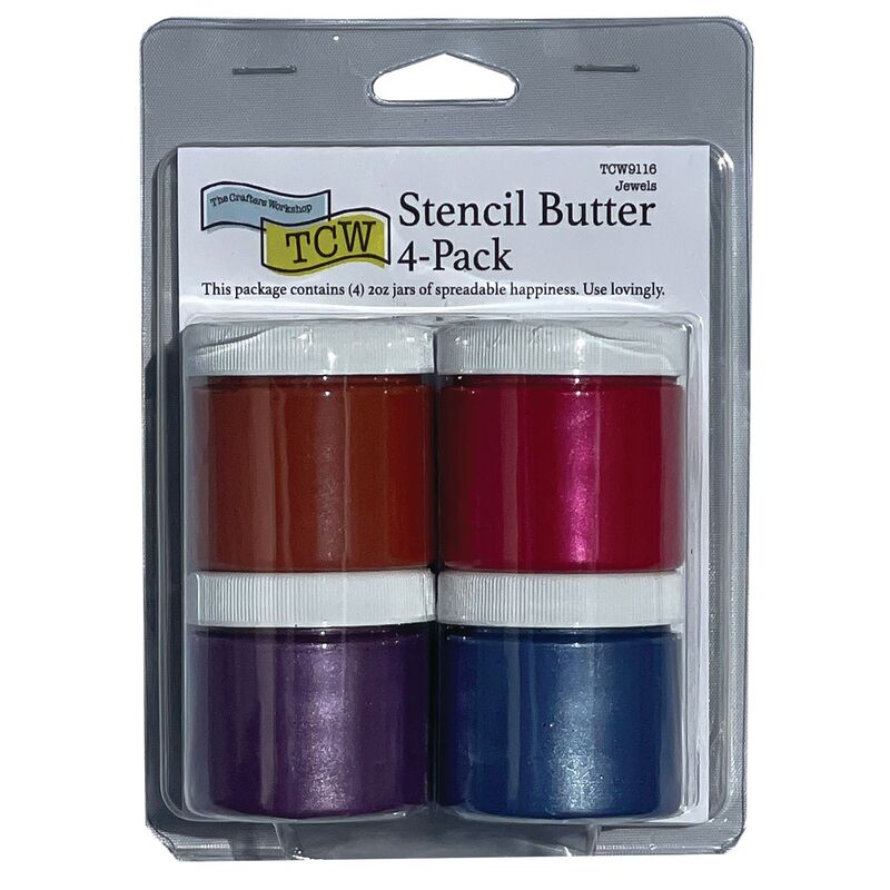 Jewels Stencil Butter Pack - The Crafter's Workshop | Michaels