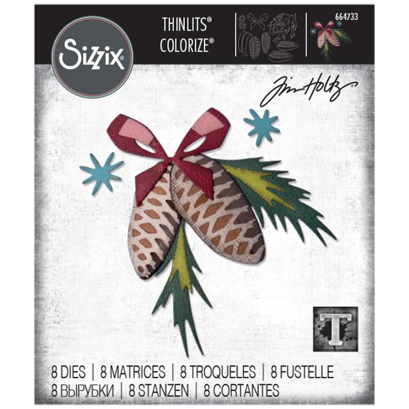 Festive Trims Colorize - Sizzix Thinlits Dies By Tim Holtz | Michaels