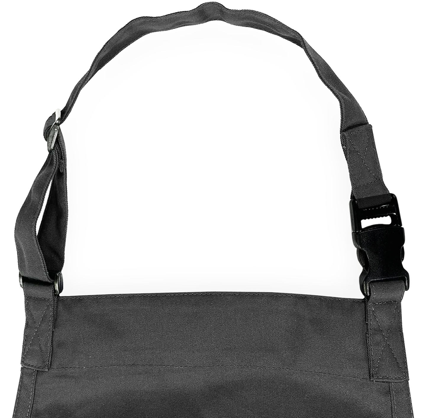 Smart Apron Bib Apron 7 Pockets with Zippers Adjustable Quick-Release ...