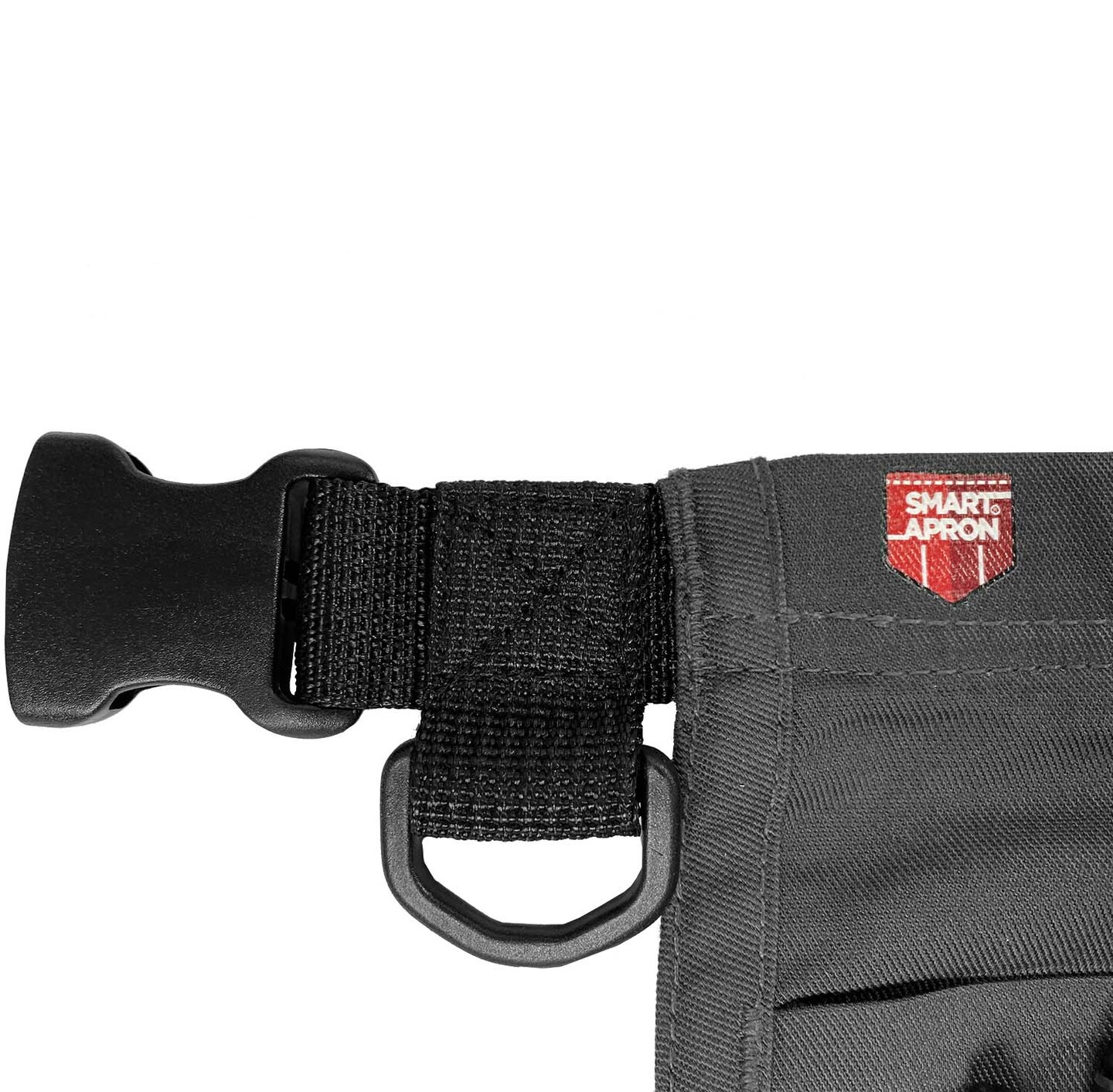 Smart Apron Waist Apron 7 Pockets with Zippers Adjustable Quick Release ...