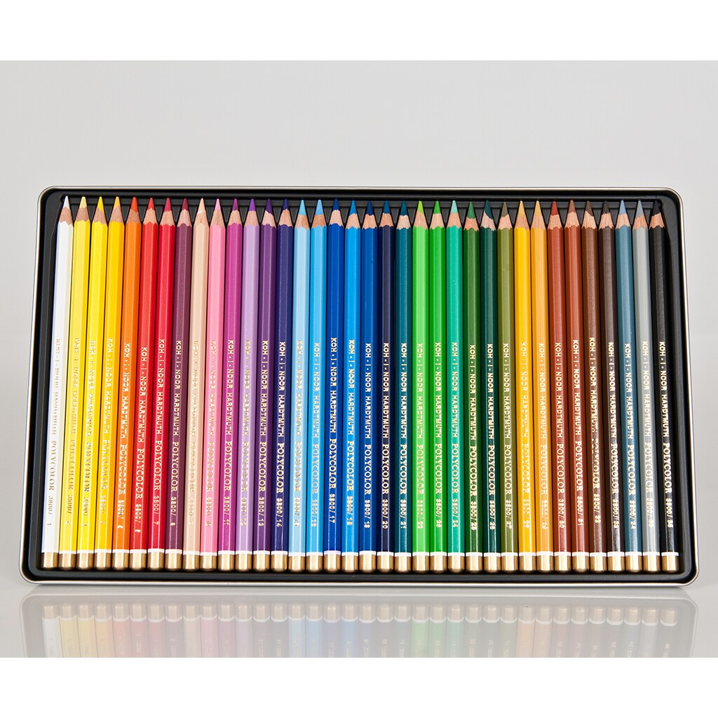 Polycolor Pencil Set, 36 Piece, Assorted Colors in a Tin | Michaels