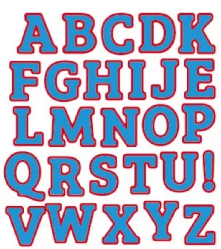 Photo Dies Upper Case Alphabet Dies with border frame around all letter ...