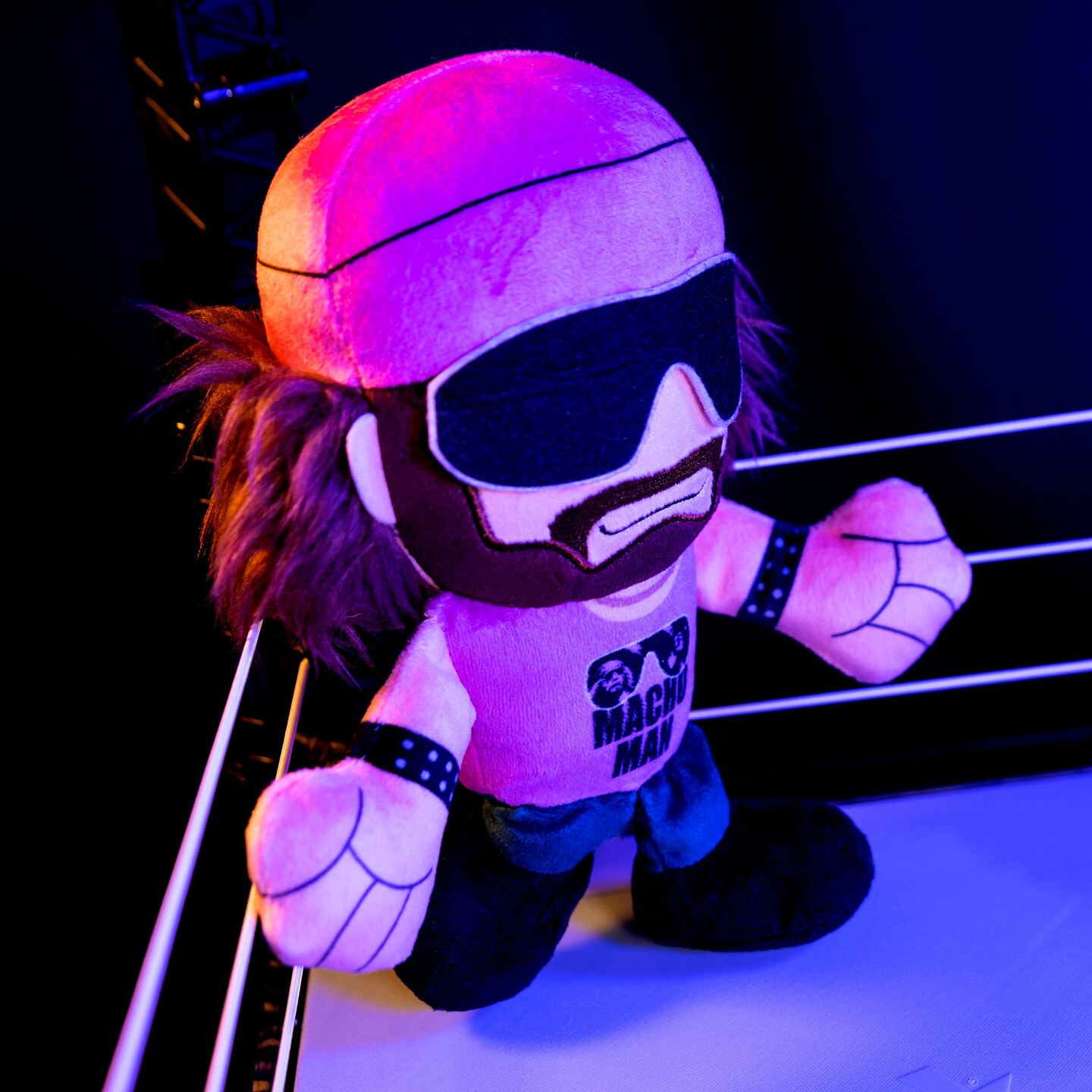 Bleacher Creatures WWE Macho Man Randy Savage 8" Kuricha Sitting Plush ...