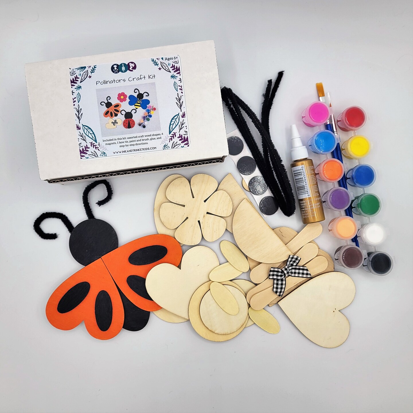Ink and Trinket Kids Pollinator Craft Kit | Michaels