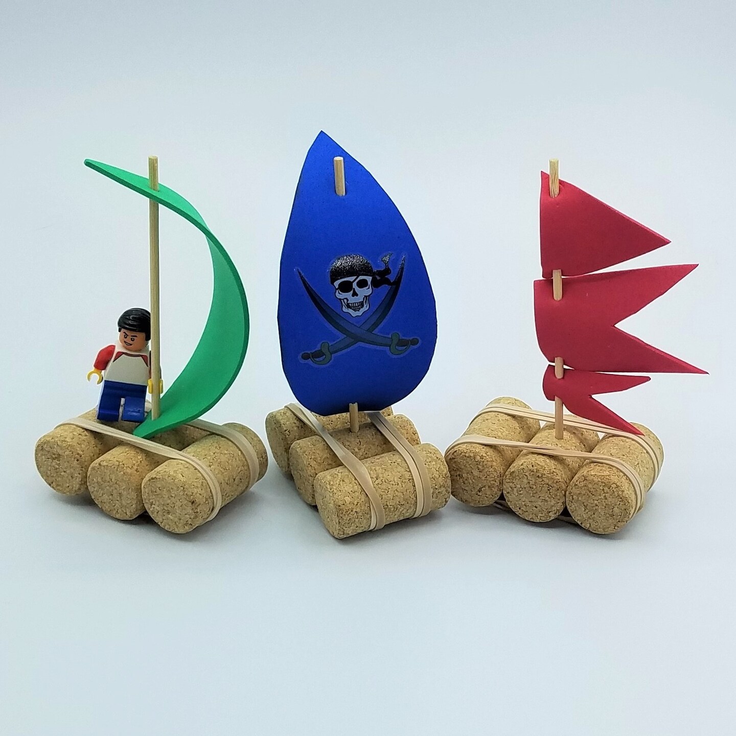 Ink and Trinket Kids Cork Boat Craft Kit, DIY Toy | Michaels