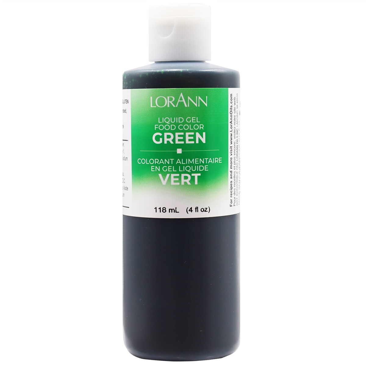 LorAnn Oils Green Liquid Gel Food Color, 4 ounce | Michaels