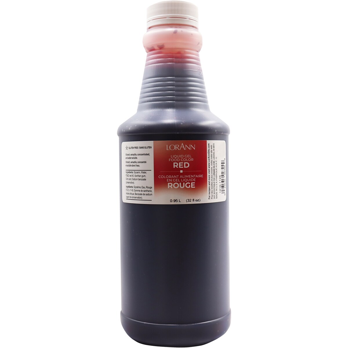 LorAnn Oils Red Liquid Gel Food Color, 32 ounce | Michaels