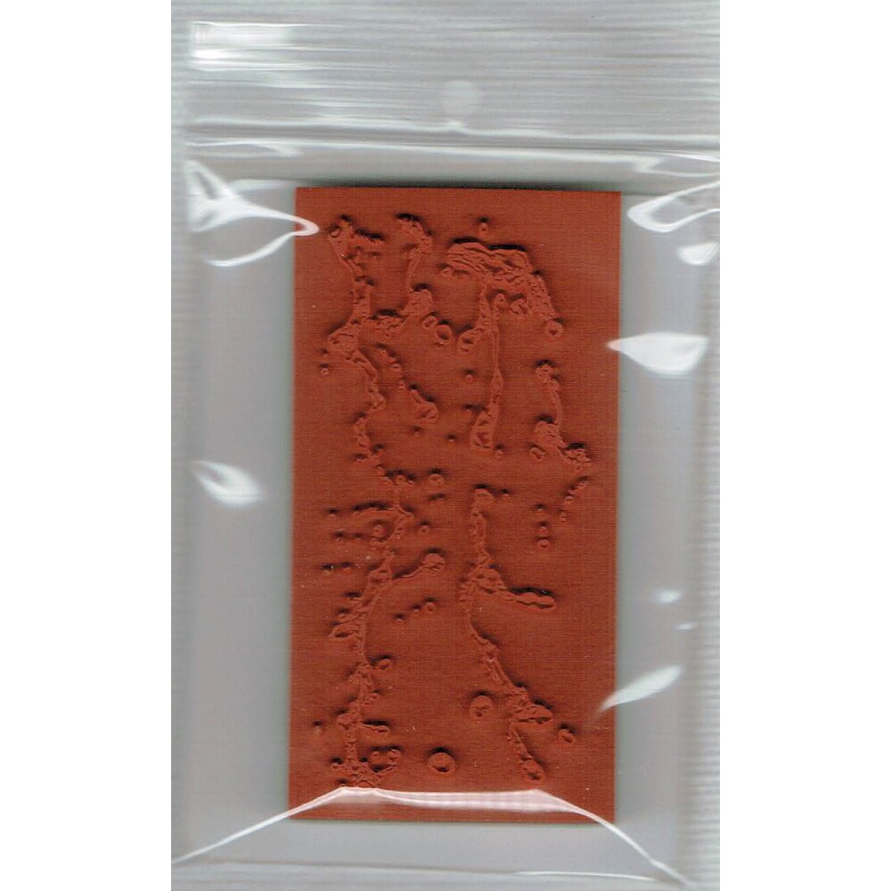 Deep Red Stamps Water Splash Rubber Cling Stamp 1.5 x 3.2 inches | Michaels