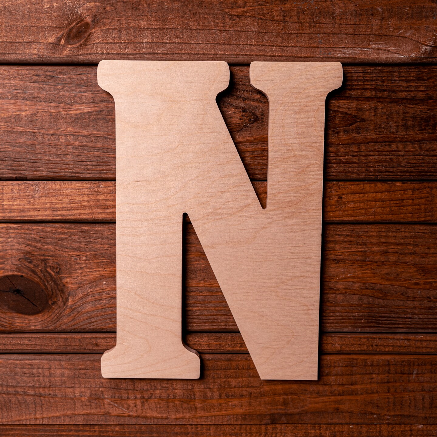 18 in. Unfinished Vintage Letters | Michaels