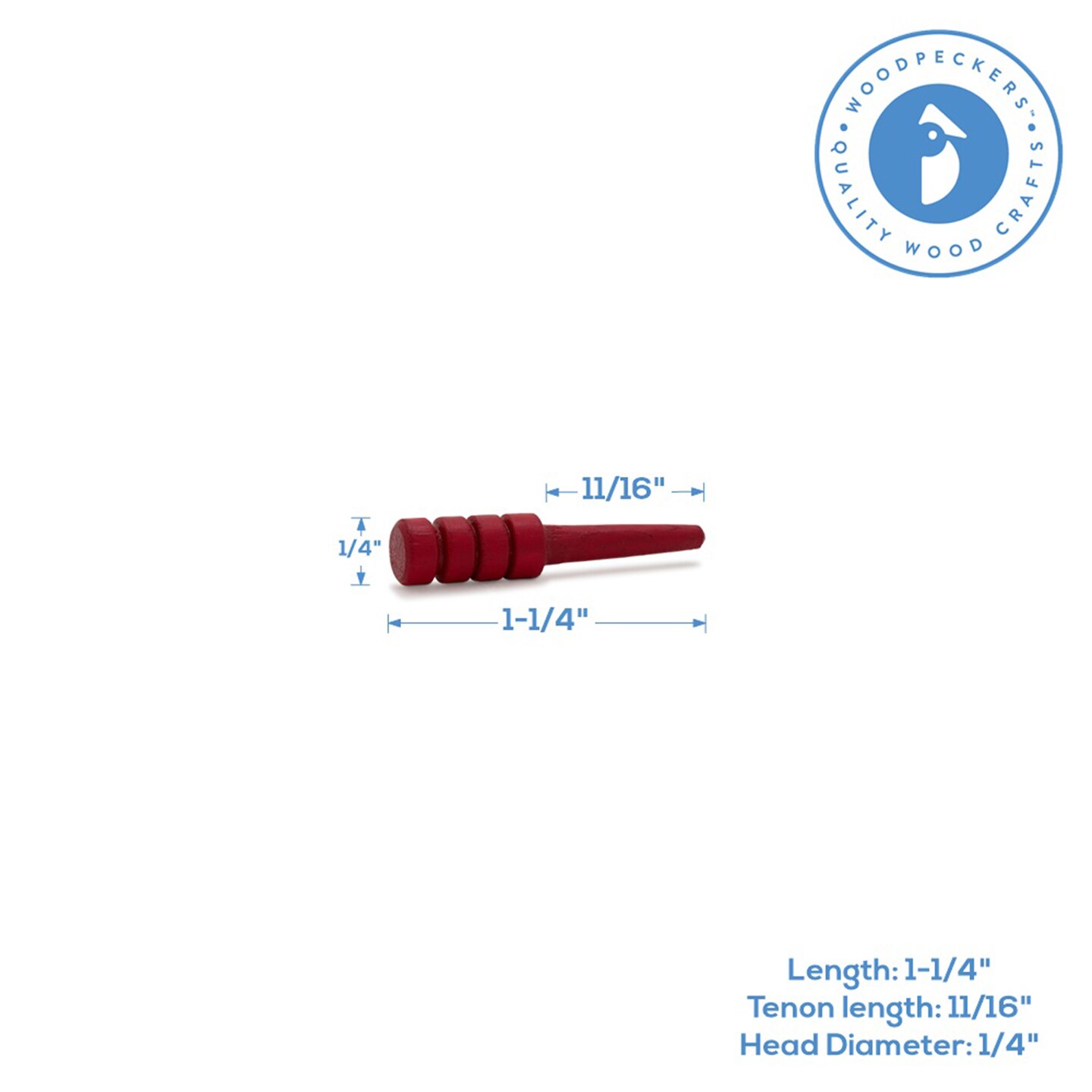 Wood Cribbage Pegs Assorted Colors for New Set or Replacement Pieces ...