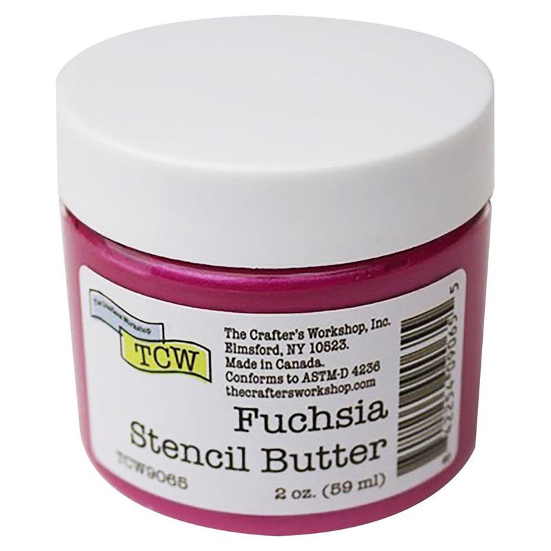 Fuchsia Stencil Butter - Crafter's Workshop | Michaels