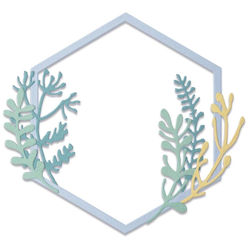 Botanical Frame Thinlits Dies - Sizzix | Michaels