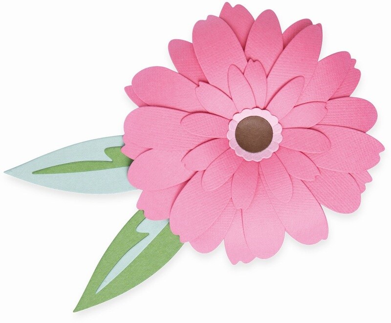 Gerbera Flower Thinlits Dies - Sizzix | Michaels