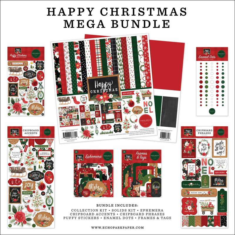 Happy Christmas Mega Bundle - Carta Bella | Michaels