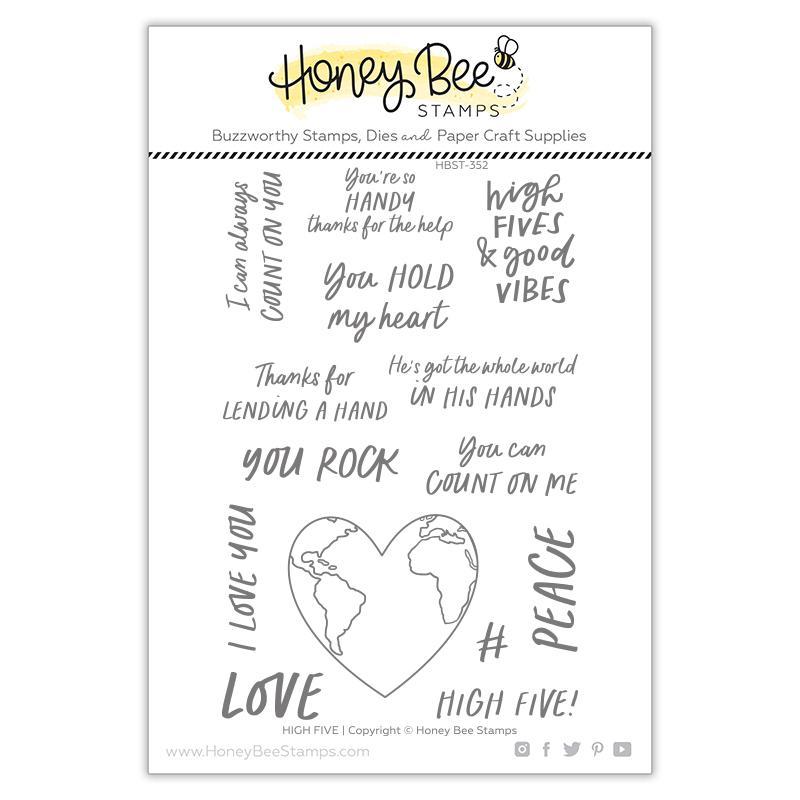 High Five 4x6 Stamp Set - Honey Bee Stamps | Michaels