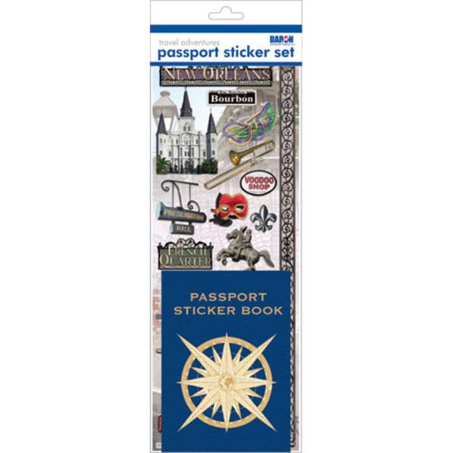 Passport Sticker Sets PP59227 Passport or Scrapbooking Sticker Set-New ...