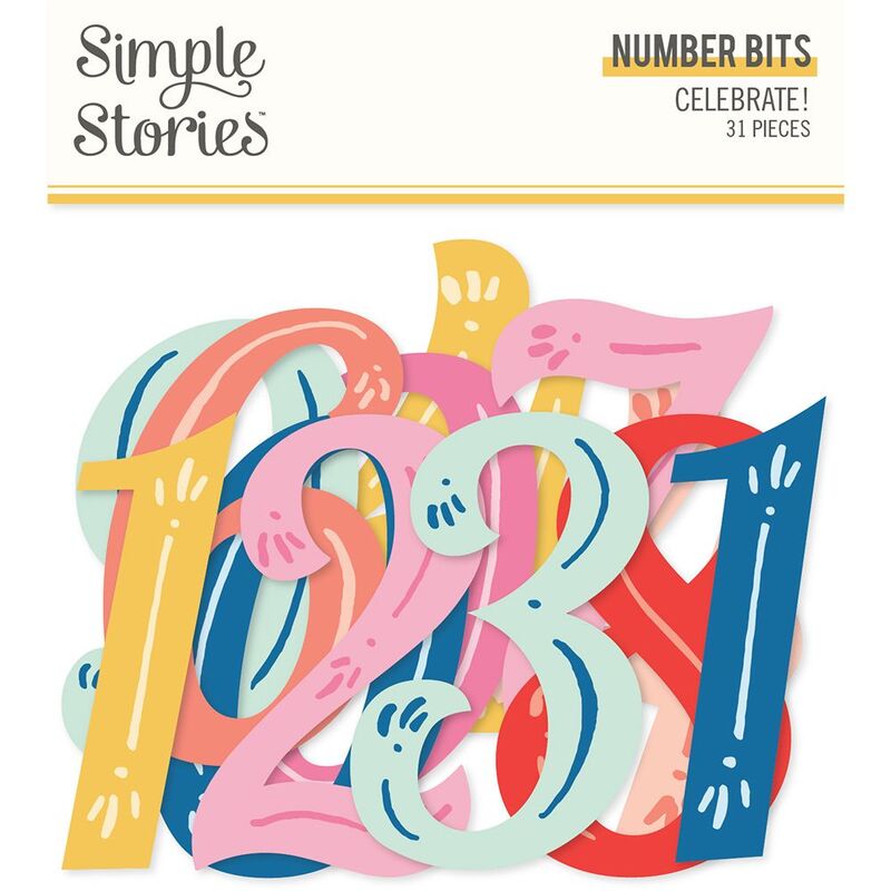 Celebrate! Number Bits - Simple Stories | Michaels