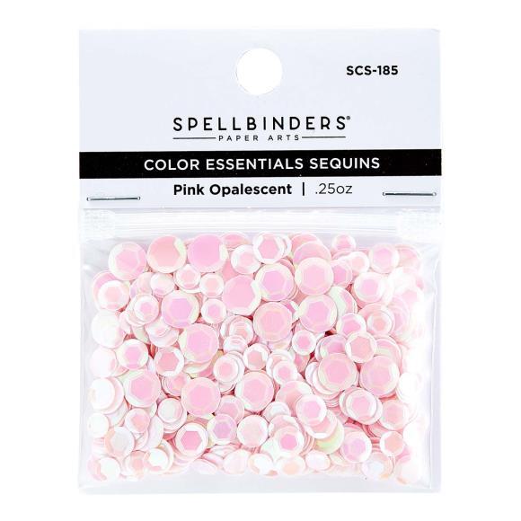Pink Opalescent Color Essentials Sequins - Spellbinders | Michaels