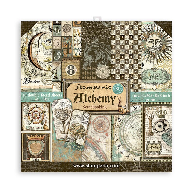 Alchemy 8x8 Paper Pad - Stamperia | Michaels