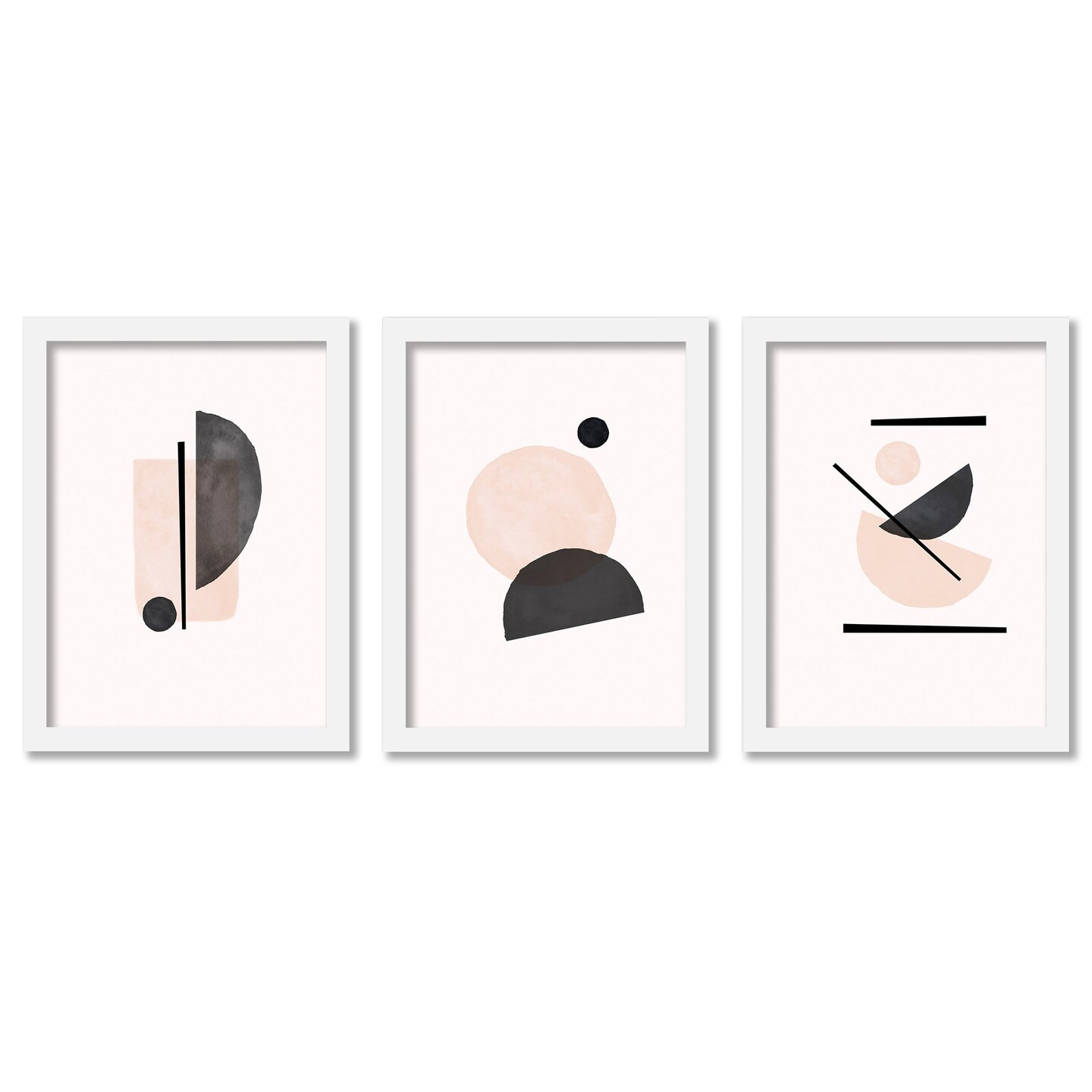 Landscape Trio by Danhui Nai - 3 Piece Gallery Framed Print Art Set ...