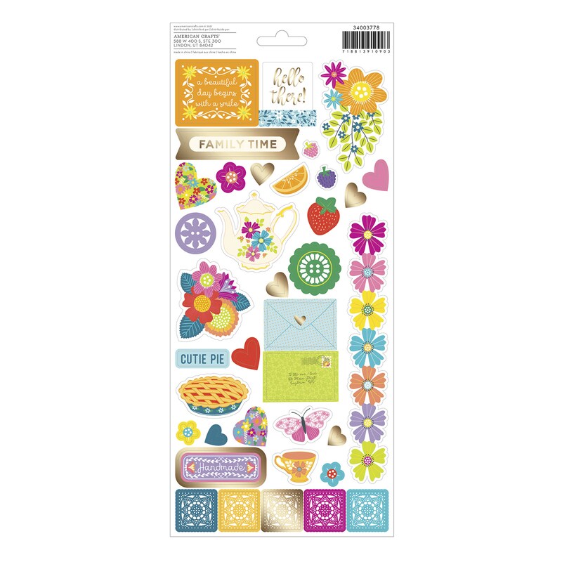 Splendid Sticker Sheet - Paige Evans | Michaels