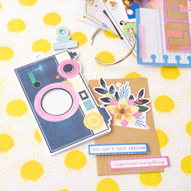 Sweet Rush Tag Mini Journal Ephemera - Vicki Boutin | Michaels