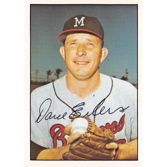 Autograph Warehouse 539047 Dave Eilers Autographed Baseball Card ...