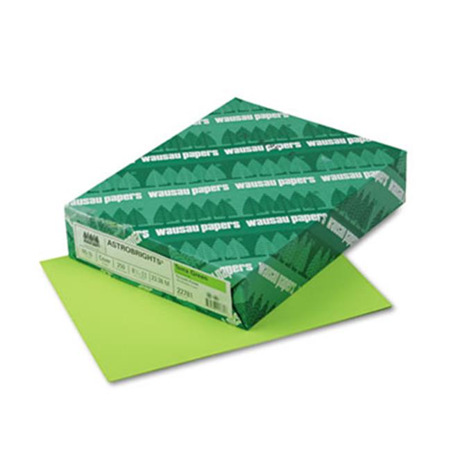 Wausau Paper 22781 Astrobrights Colored Card Stock 65 lbs. 8.5 x 11 ...