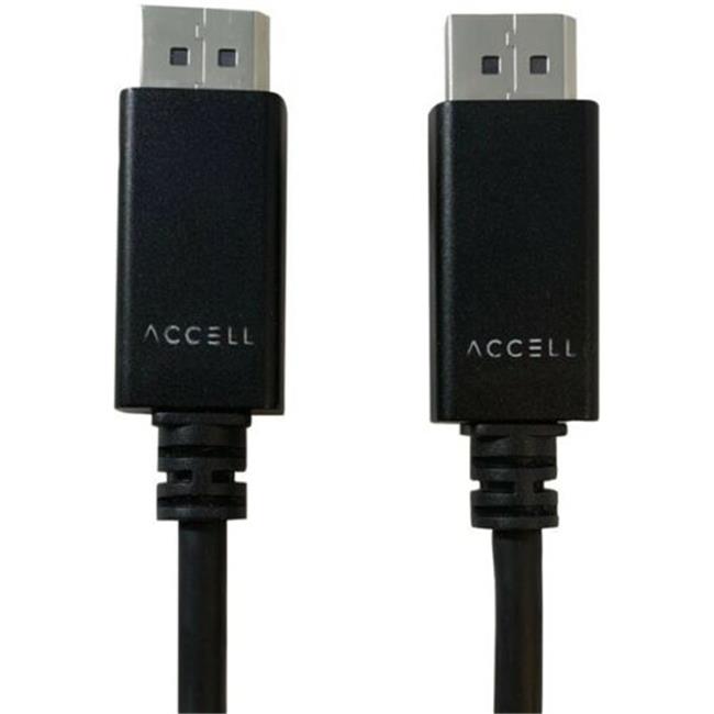 Accell B088C-007B-23 6.6 ft. DisplayPort Version1.4 CB 2 Male RTL Cable ...