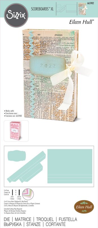 Skinny Mini Book ScoreBoards XL Die - Sizzix | Michaels