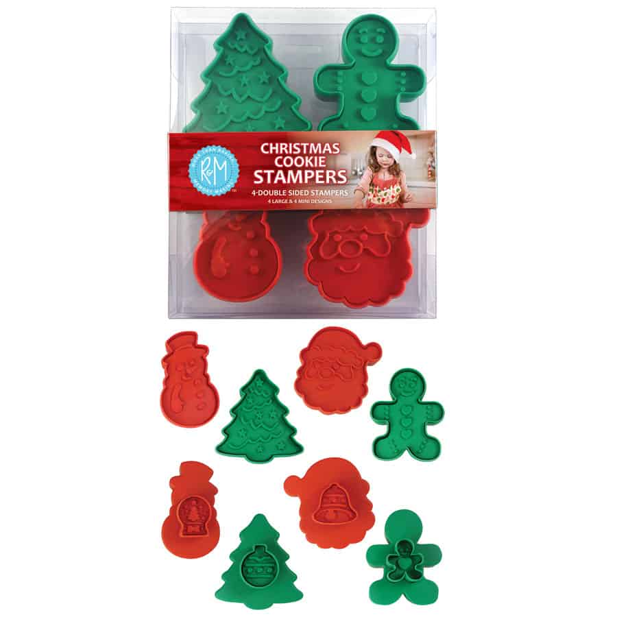Christmas Cookie Stamps Double Sided S/4 | Michaels