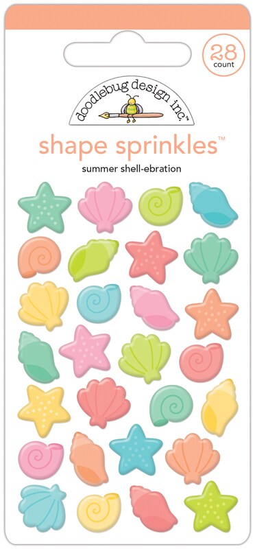 Summer Shell-Ebration Sprinkles - Doodlebug | Michaels