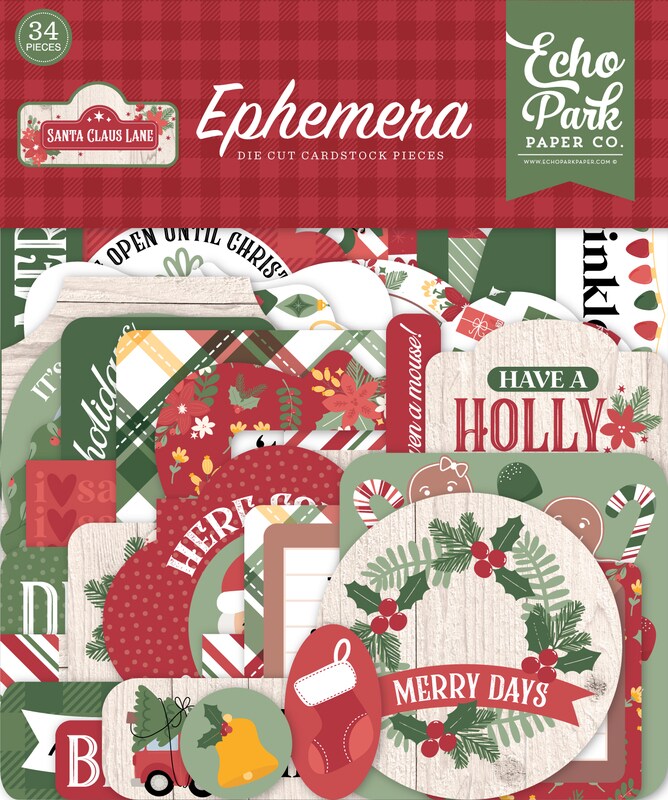 Santa Claus Lane Ephemera - Echo Park | Michaels